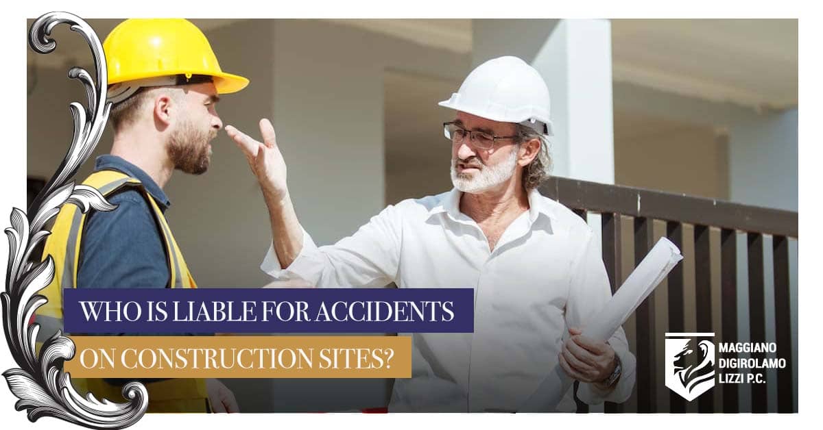 Accidents on Construction Sites in New York: Who's Liable?